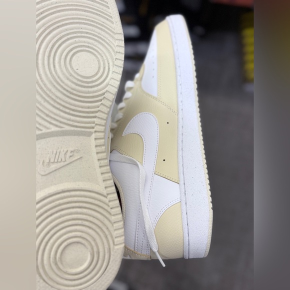 Nike | Shoes | Nike Cream And White Casual Sneakers | Poshmark